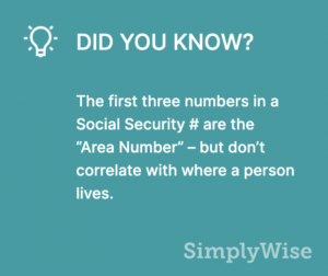How are Social Security Numbers Formulated? - SimplyWise