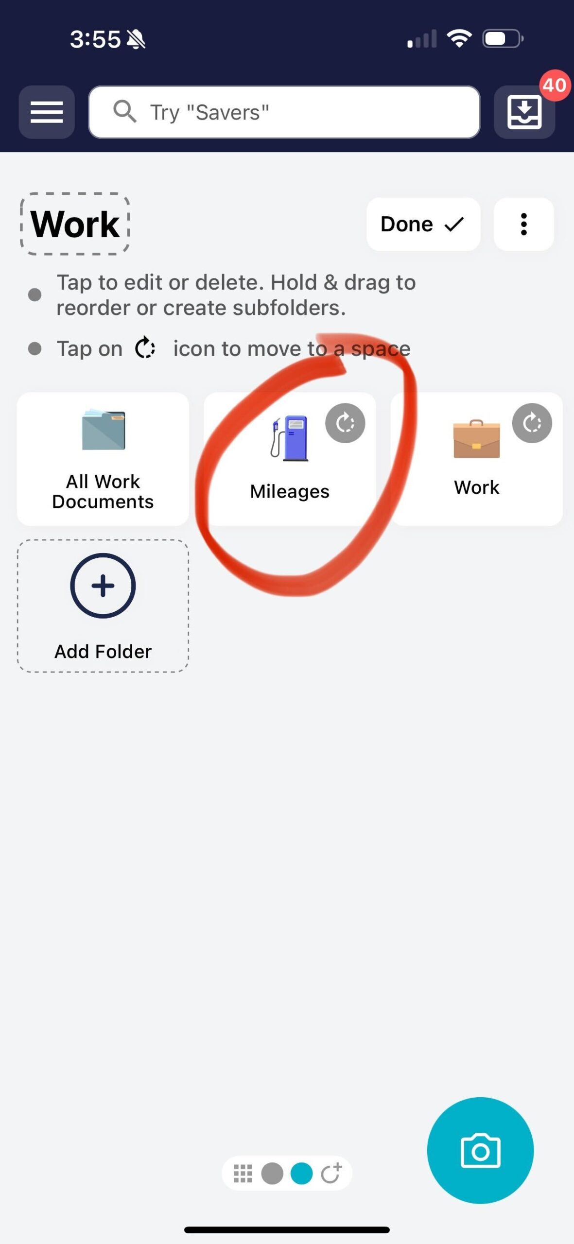 How do I edit a folder? - SimplyWise