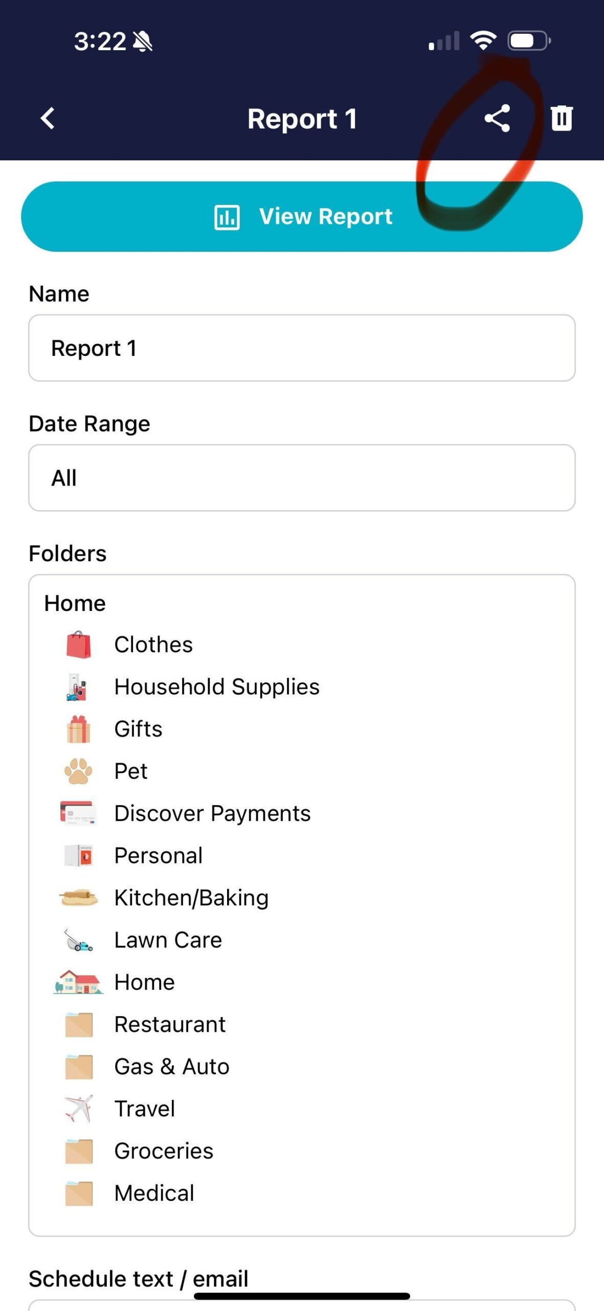 How do I share a report? - SimplyWise