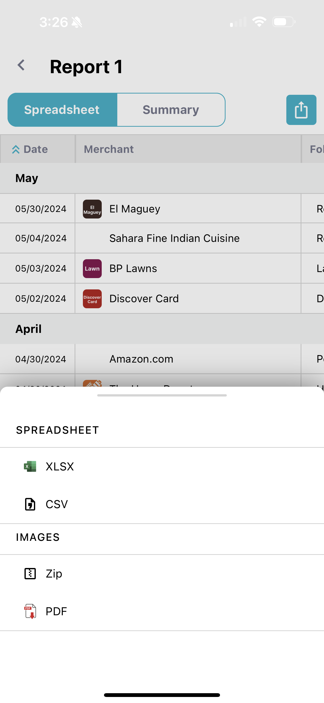 How do I share a report? - SimplyWise